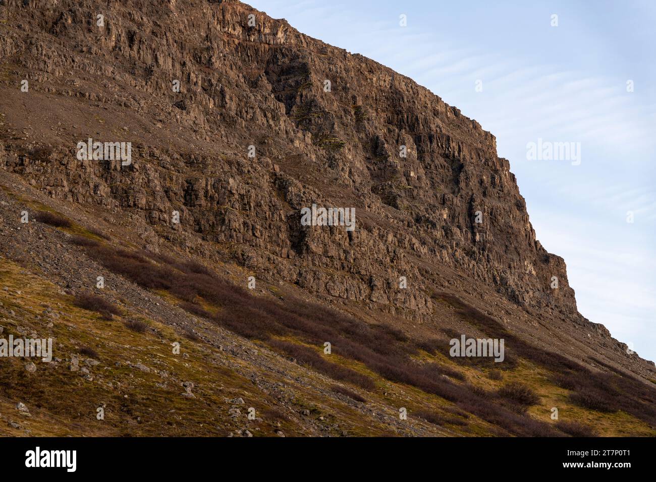 Big rocky mountain in Snaefellsnes Peninsula Iceland Stock Photo - Alamy