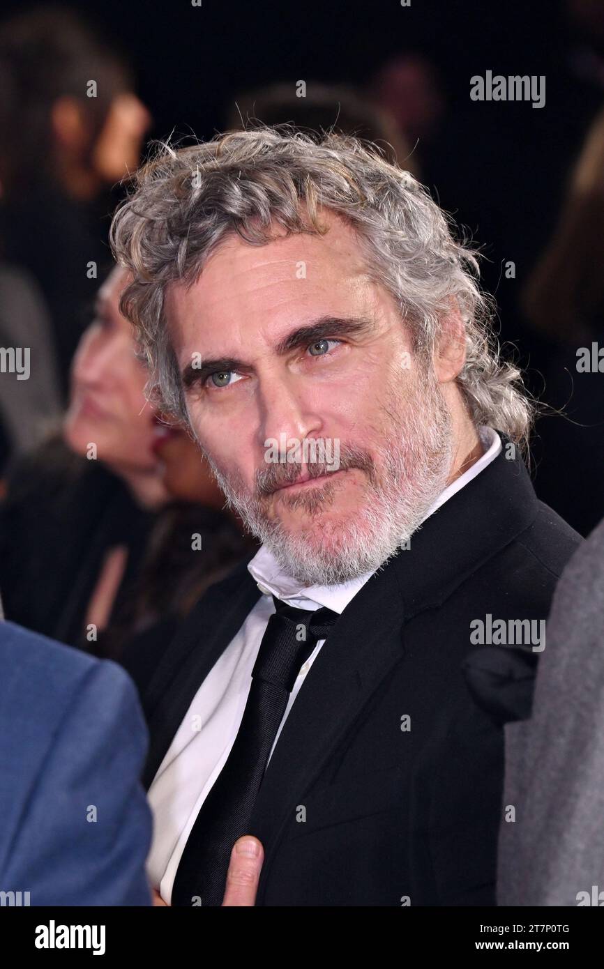 London, UK. 16th Nov, 2023. Joaquin Phoenix at UK Premiere of Napoleon ...