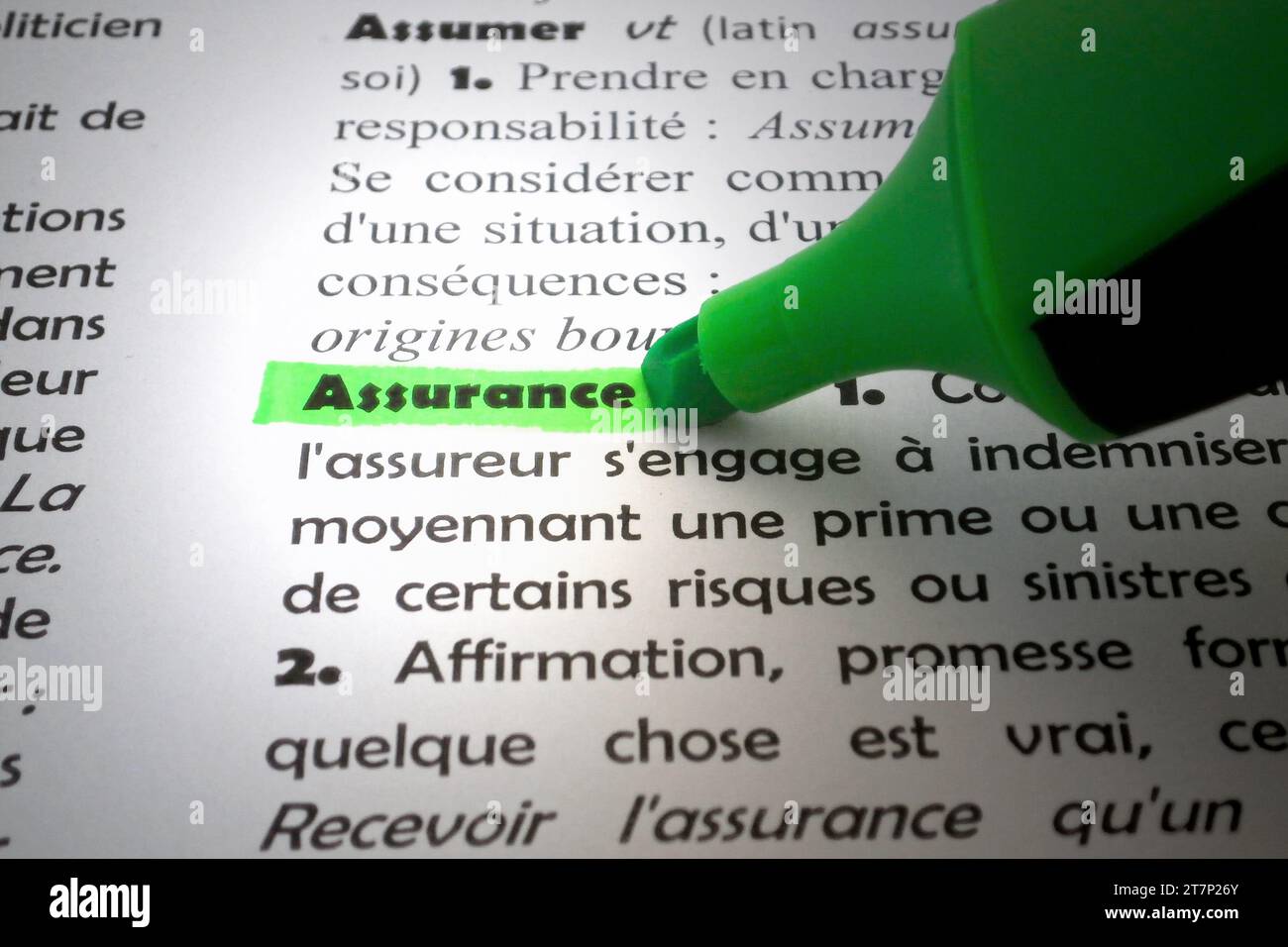 Insurance definition hi-res stock photography and images - Alamy