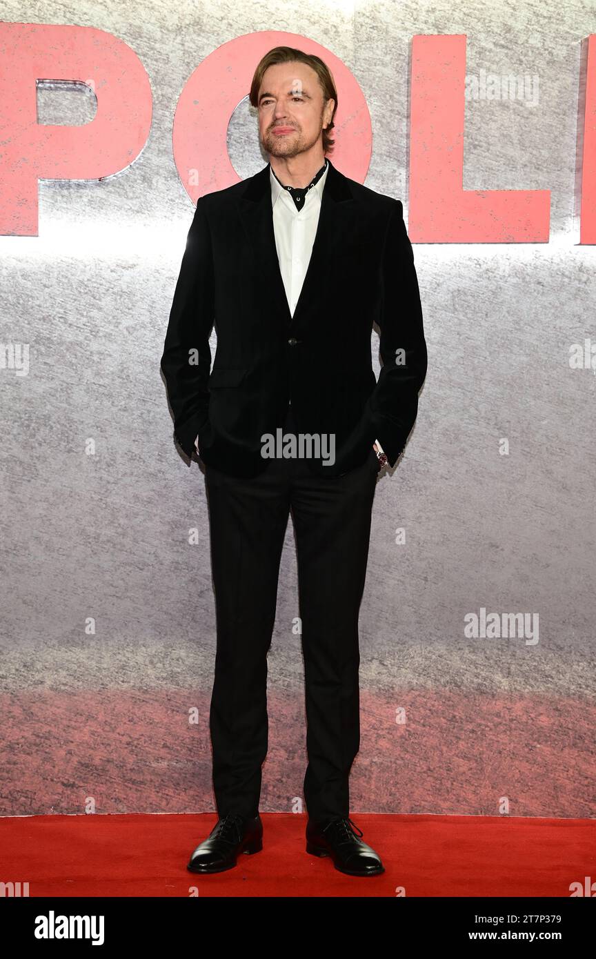 London, UK. 16th Nov, 2023. Paul Rhys attends the Napoleon UK Premiere ...