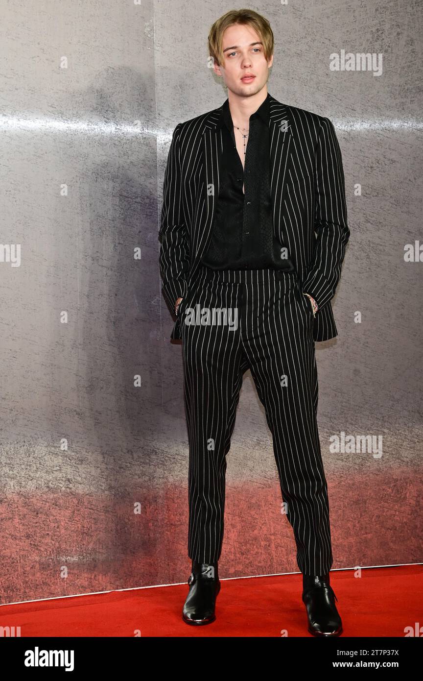 London, UK. 16th Nov, 2023. Edouard Philipponnat attends the Napoleon ...