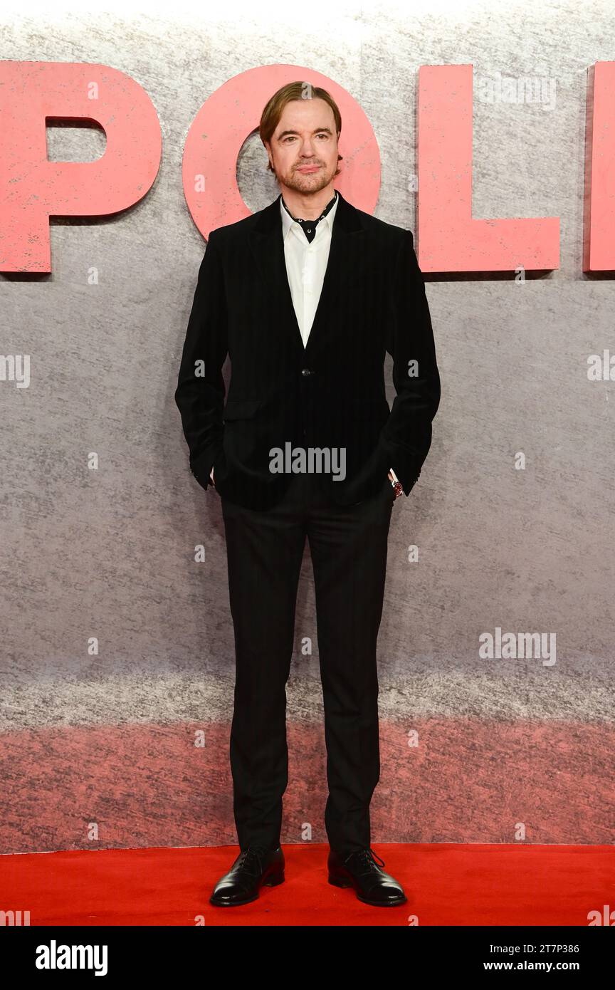 London, UK. 16th Nov, 2023. Paul Rhys attends the Napoleon UK Premiere ...