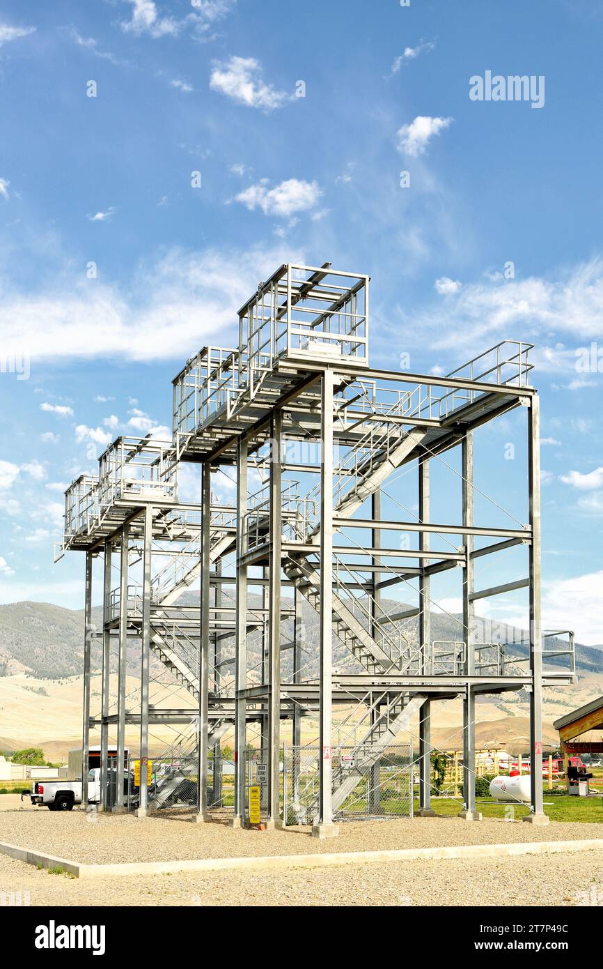 Practice tower fire station hi-res stock photography and images - Alamy