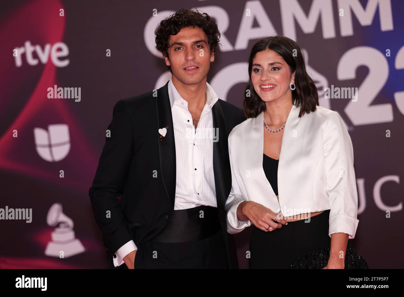 Tomas Paramo, left, and Maria G. de Jamie arrive at the 24th annual ...