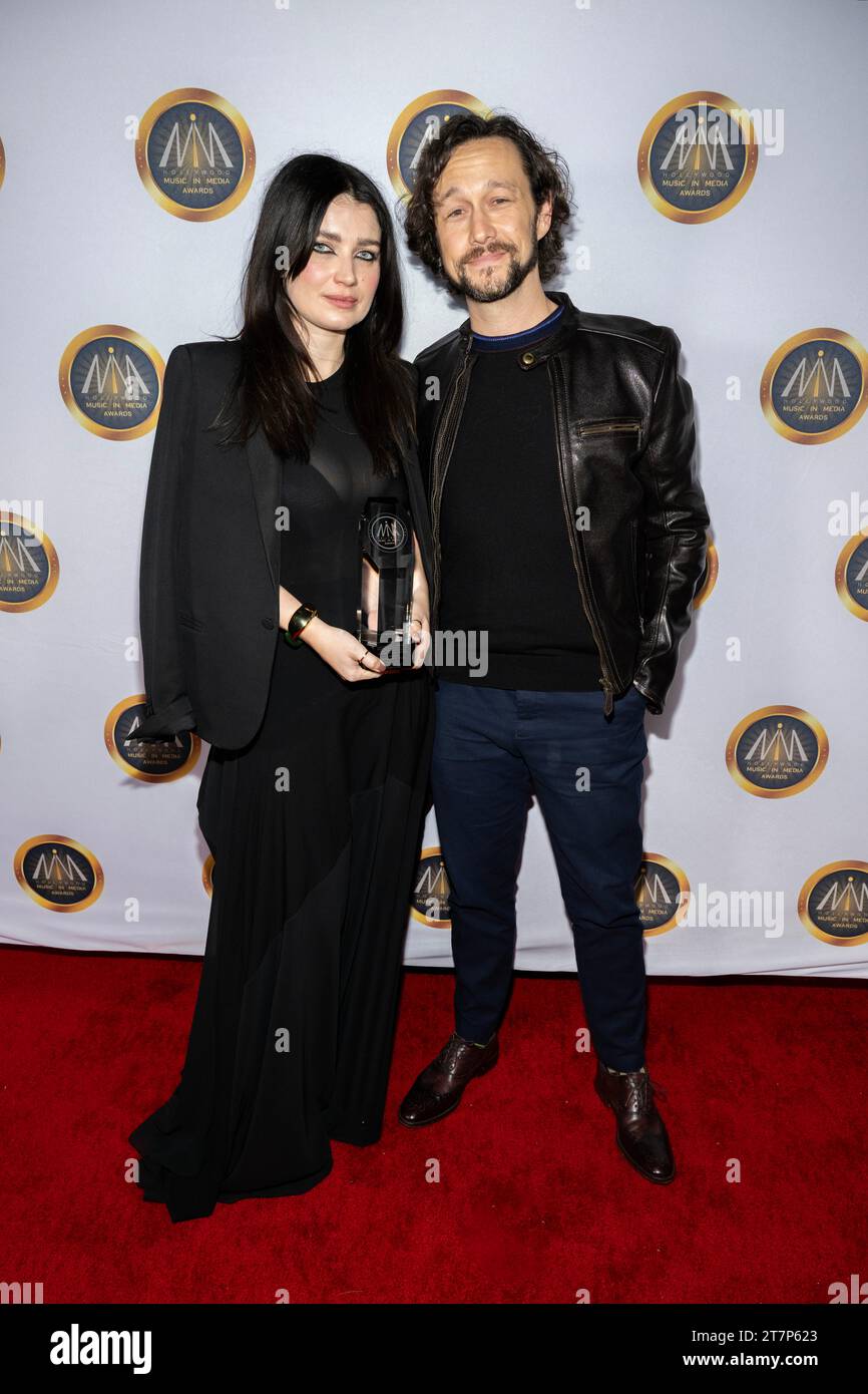 Los Angeles, USA. 15th Nov, 2023. Actress Eve Hewson, Actor Joseph Gordon Levitt attend 14th ...