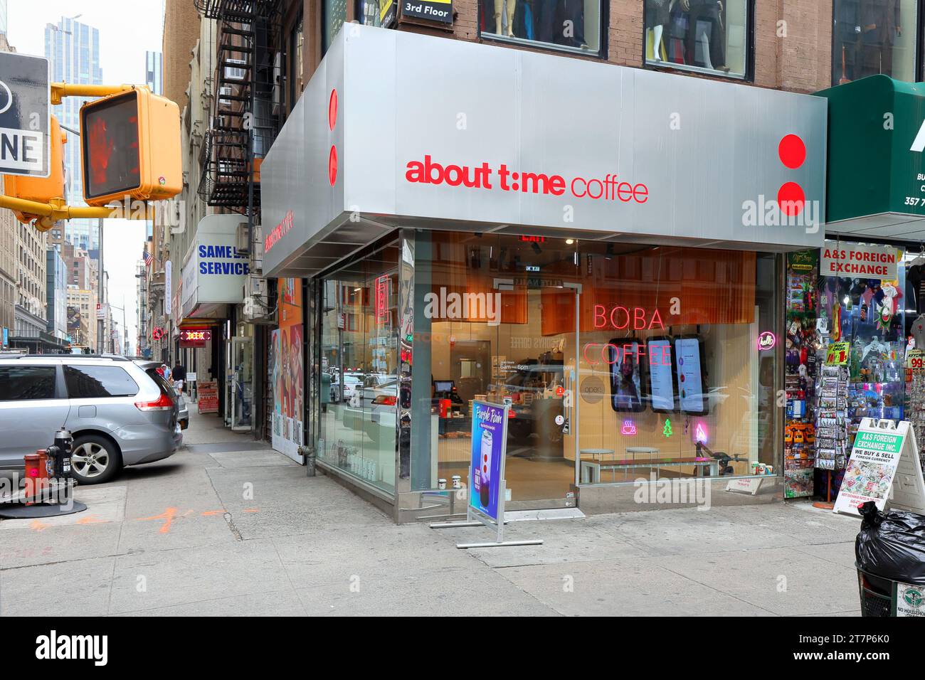 [historical storefront] About Time Coffee, 355 7th Ave, New York, NYC ...