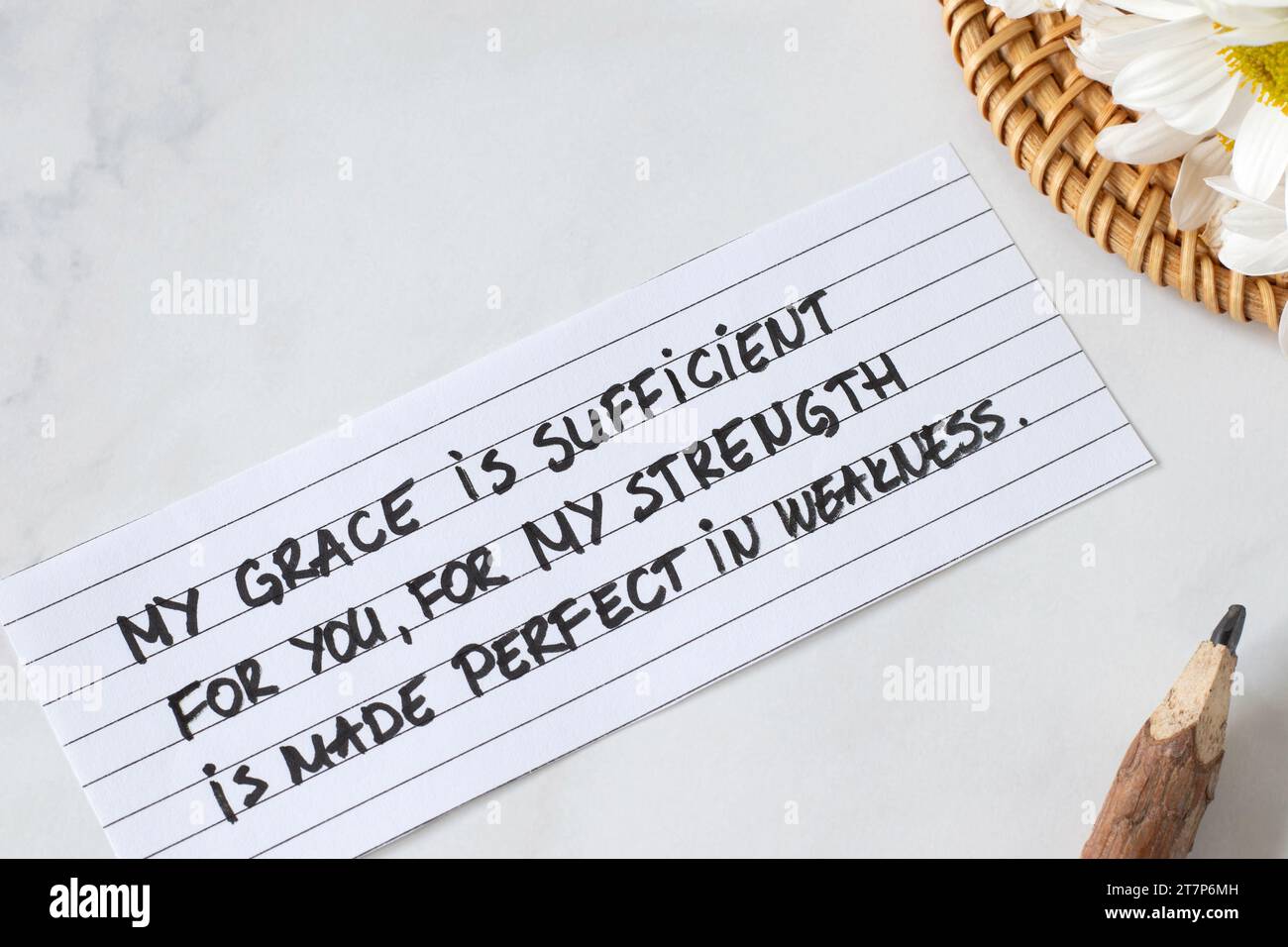 My grace is sufficient to you, for My strength is made perfect in ...