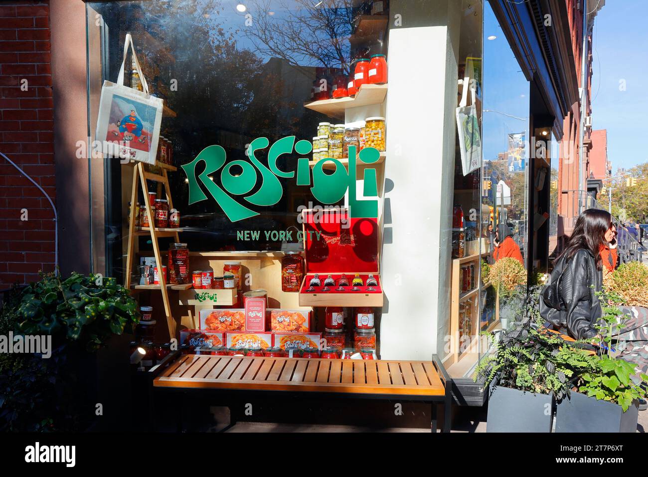 Roscioli, 43 MacDougal St, New York, NYC storefront photo of a Roman ...
