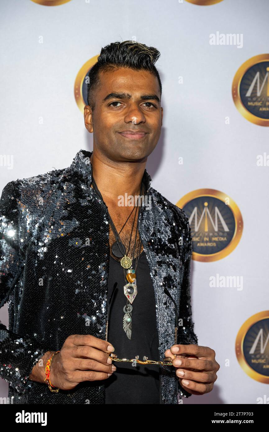 Los Angeles, USA. 15th Nov, 2023. Vocalist DPAK attends 14th Hollywood Music in Media Awards at ...