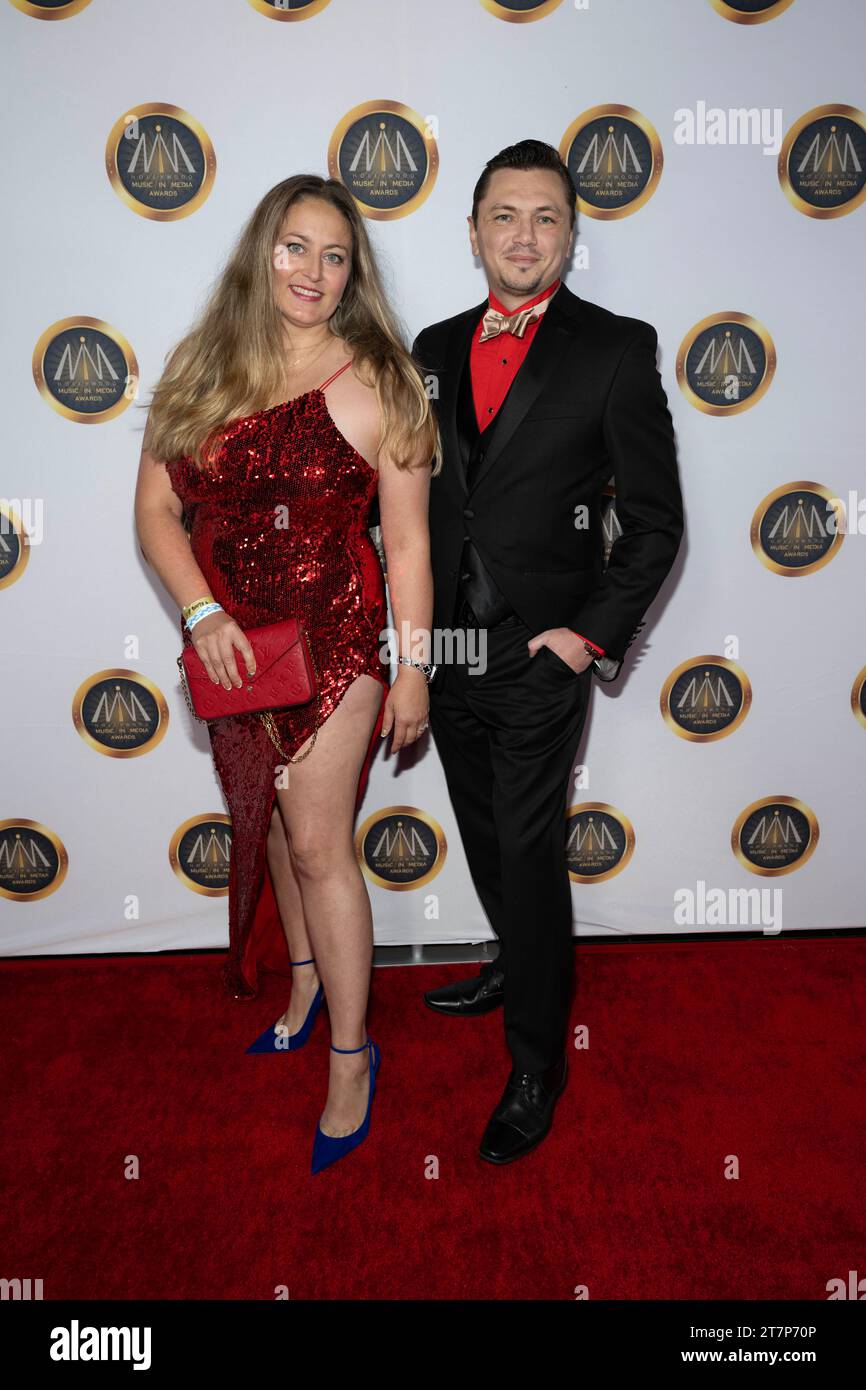 Los Angeles, USA. 15th Nov, 2023. Composer Charles-Henri Avelange with ...