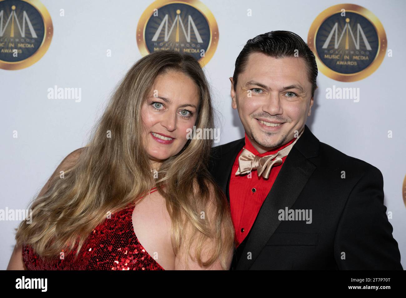 Los Angeles, USA. 15th Nov, 2023. Composer Charles-Henri Avelange with ...
