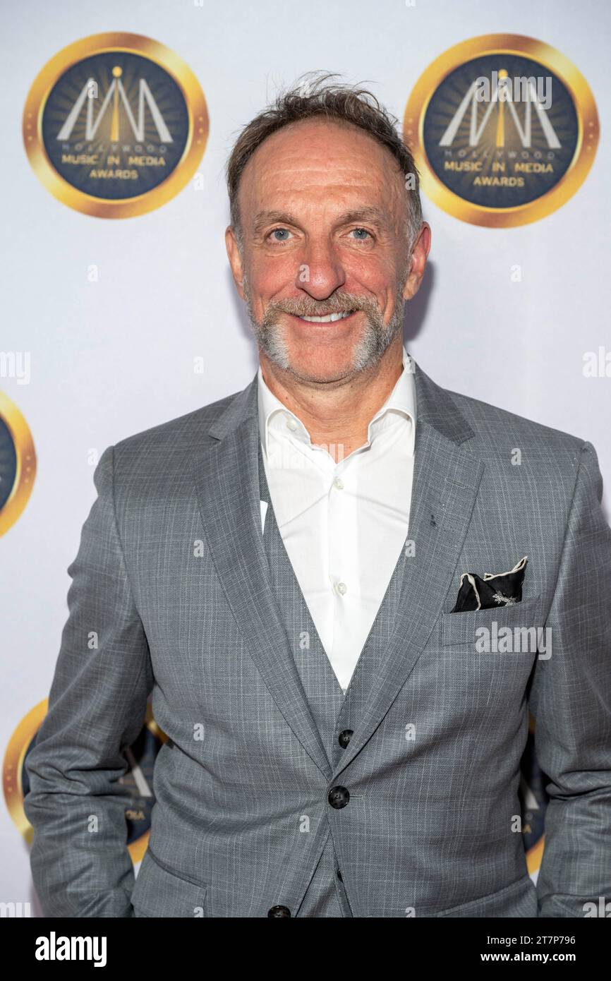 Presenter Composer ychael Danna attends 14th Hollywood Music in Media Awards at Avalon Hollywood ...