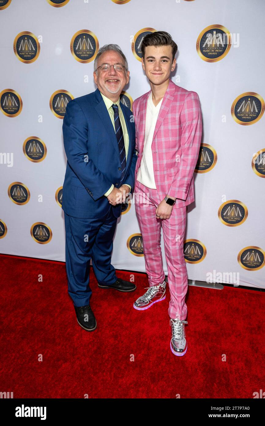 Composer Marc Shaiman, Singer Alexander James Rodriguez attend 14th ...