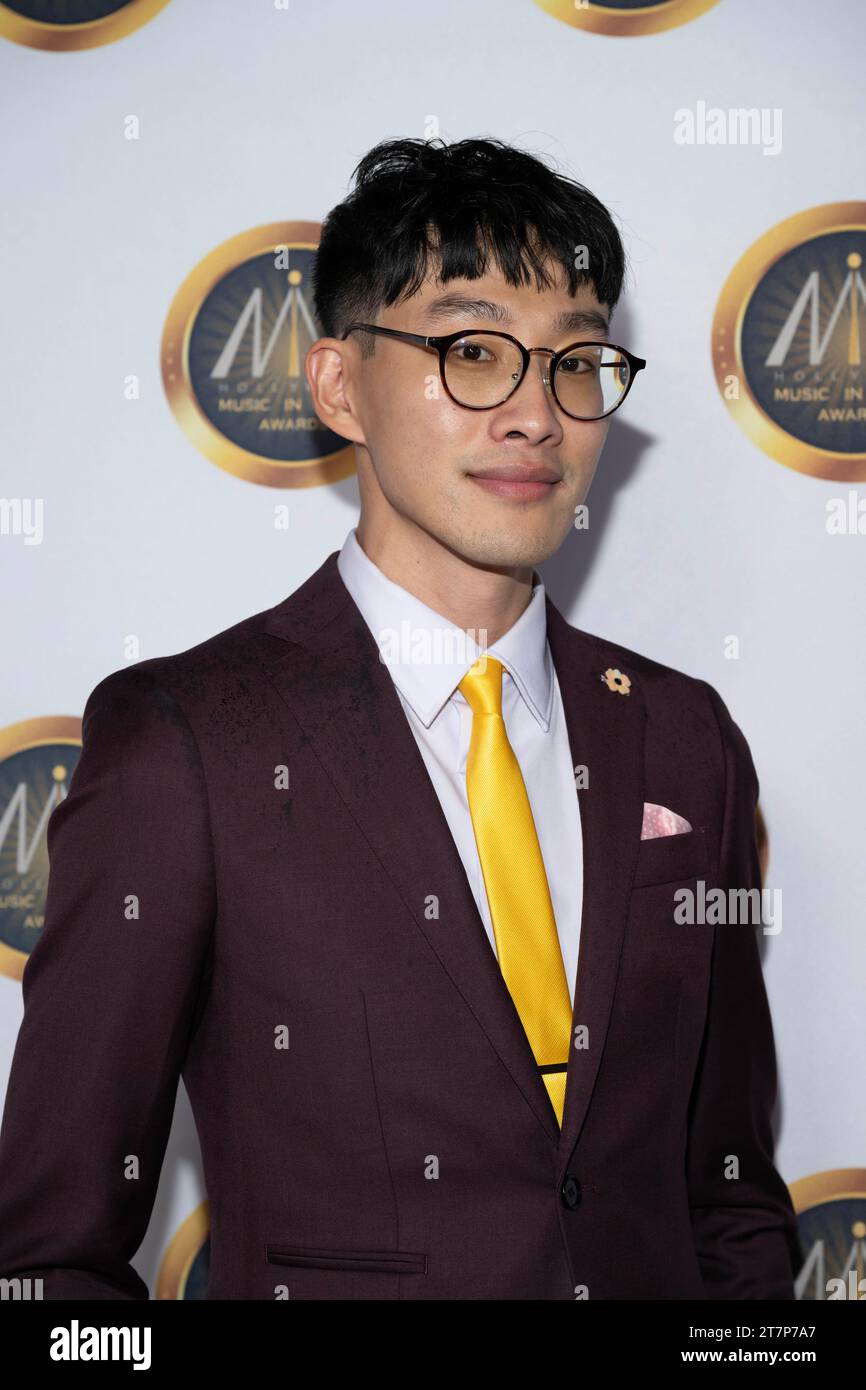 Composer David Lin attends 14th Hollywood Music in Media Awards at ...