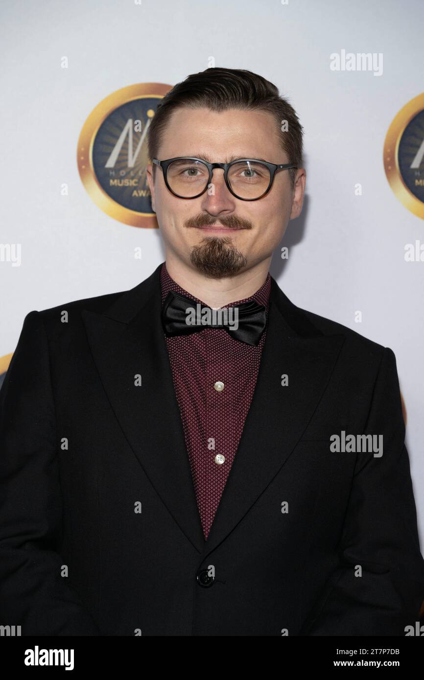 Composer Robert Wolf attends 14th Hollywood Music in Media Awards at ...