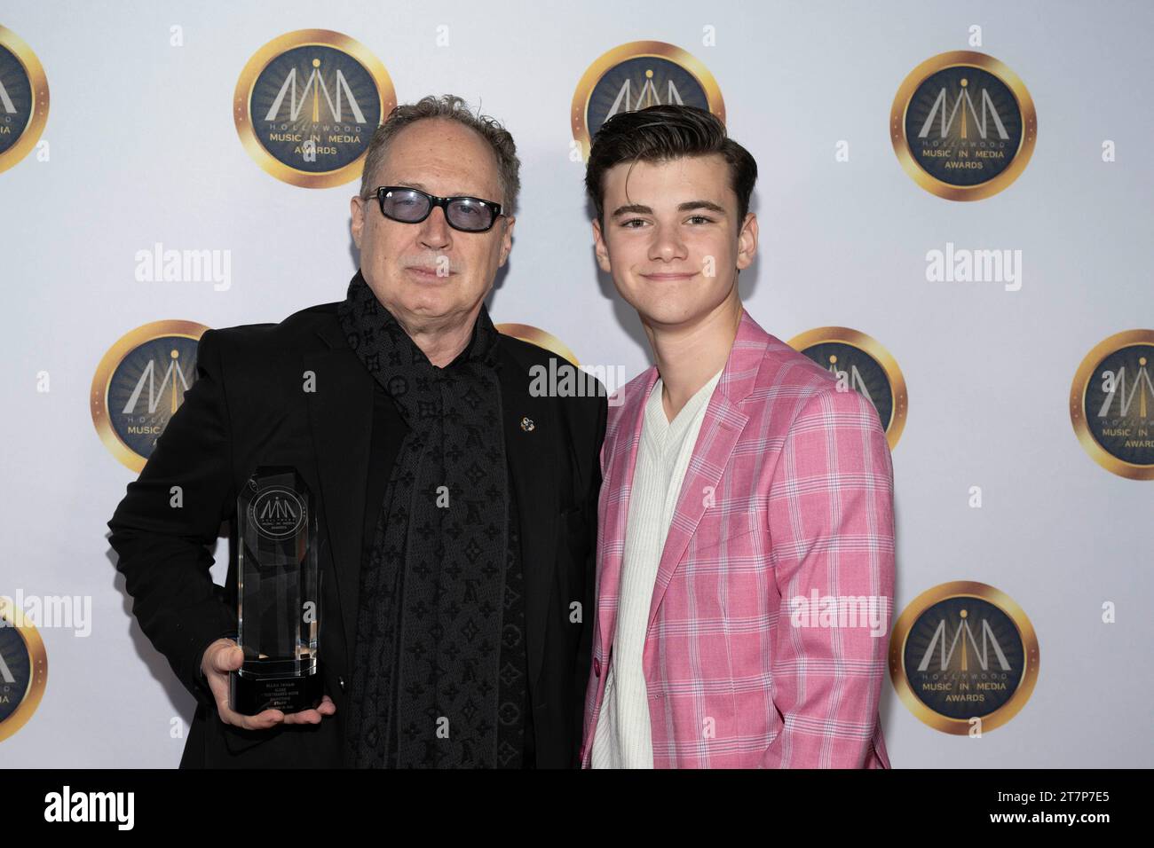 Film Composer Mark Isham, Singer and actor Alexander James Rodriguez attend 14th Hollywood Music ...