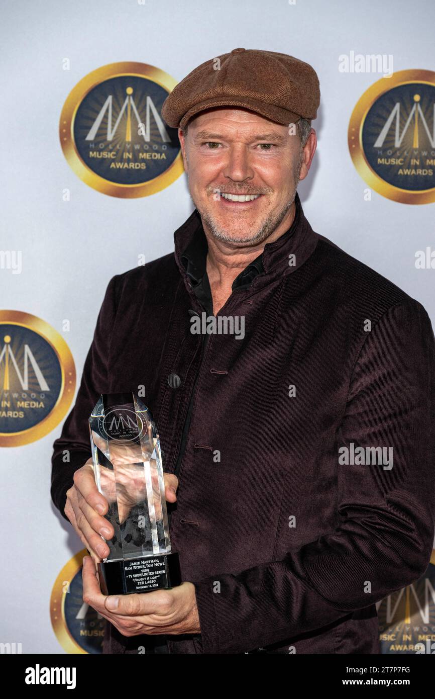 Songwriter winner Jamie Hartman attends 14th Hollywood Music in Media ...