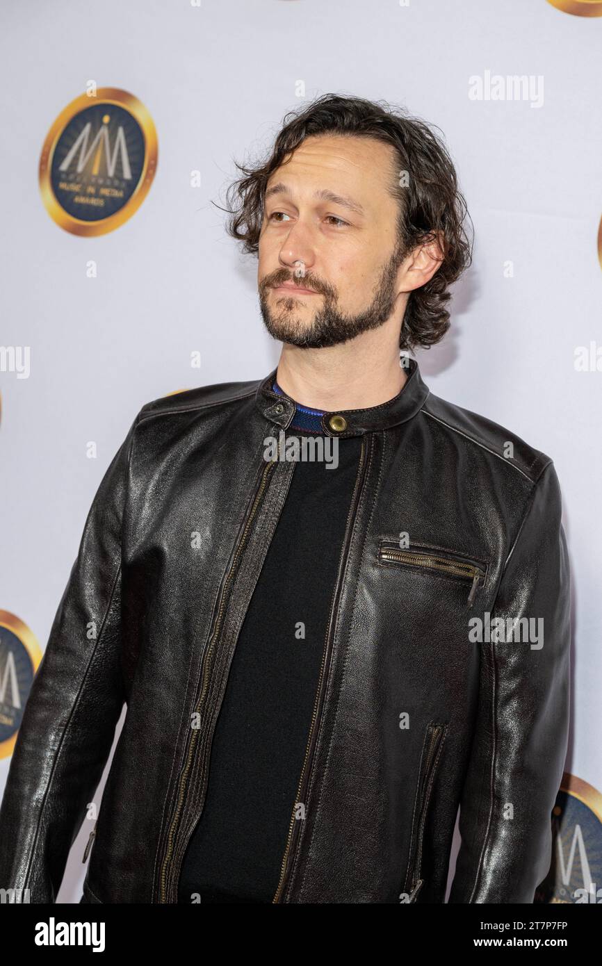 Actor Joseph Gordon Levitt attends 14th Hollywood Music in Media Awards ...