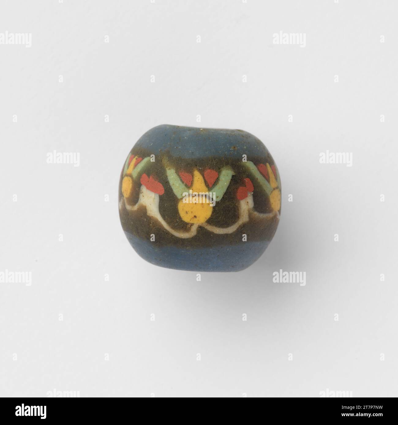 Ancient Roman Egyptian lotus belt mosaic bead Stock Photo - Alamy