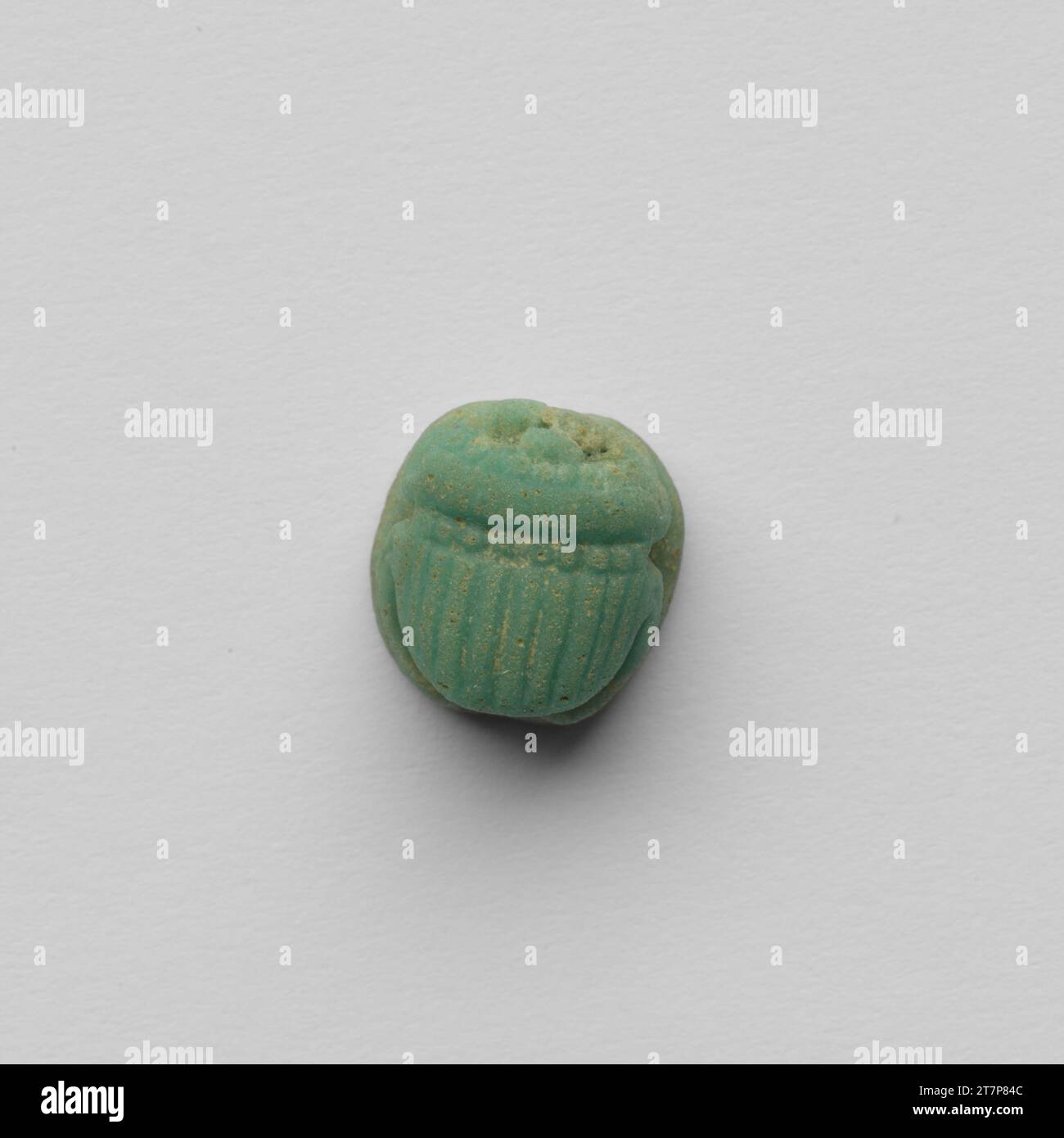 Ancient egyptian faience scarab amulet Stock Photo - Alamy