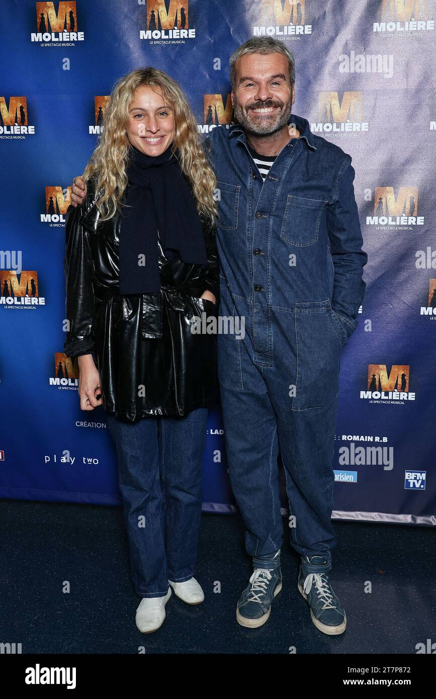 Paris, France. 16th Nov, 2023. Marguerite Perrotte and Ladislas Chollat ...