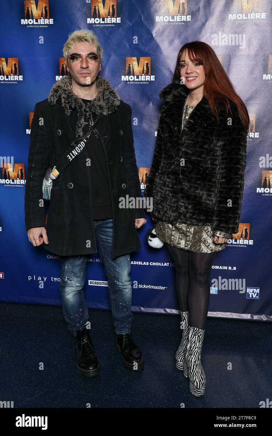 Paris, France. 16th Nov, 2023. Mikelangelo Loconte and Noemie Garcia ...