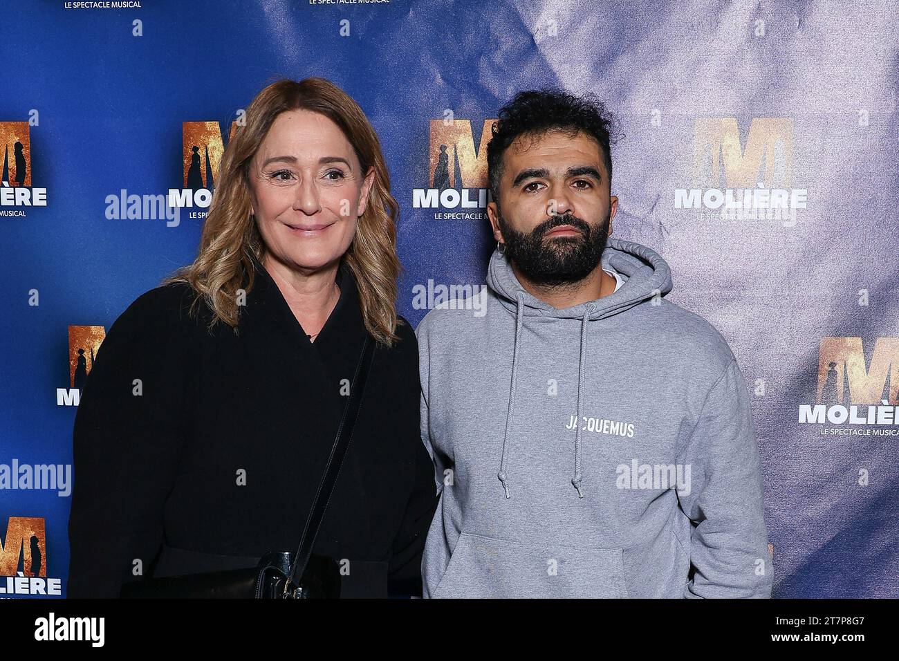 Paris, France. 16th Nov, 2023. Daniela Lumbroso and Nazim Khaled attend ...