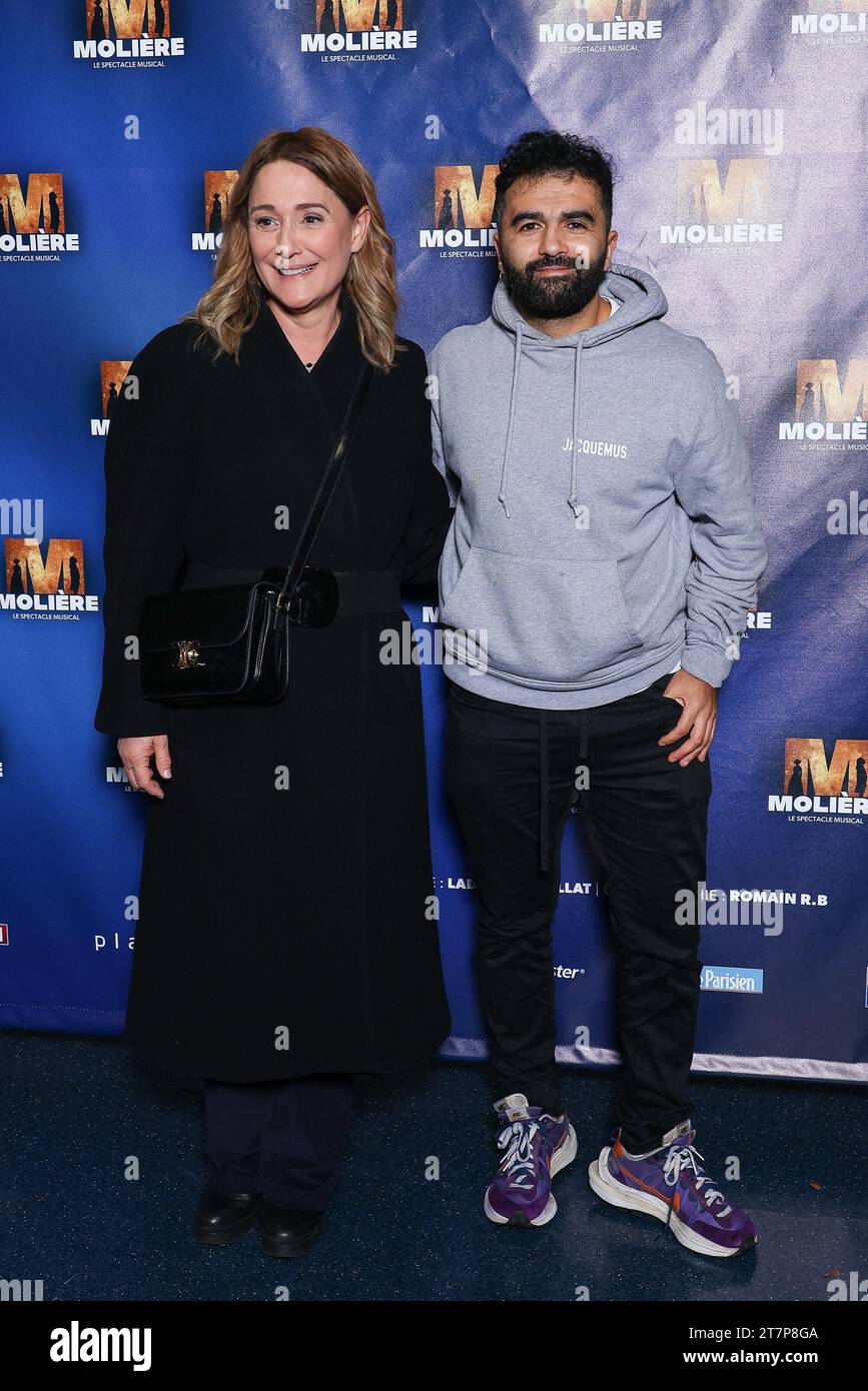 Paris, France. 16th Nov, 2023. Daniela Lumbroso and Nazim Khaled attend ...