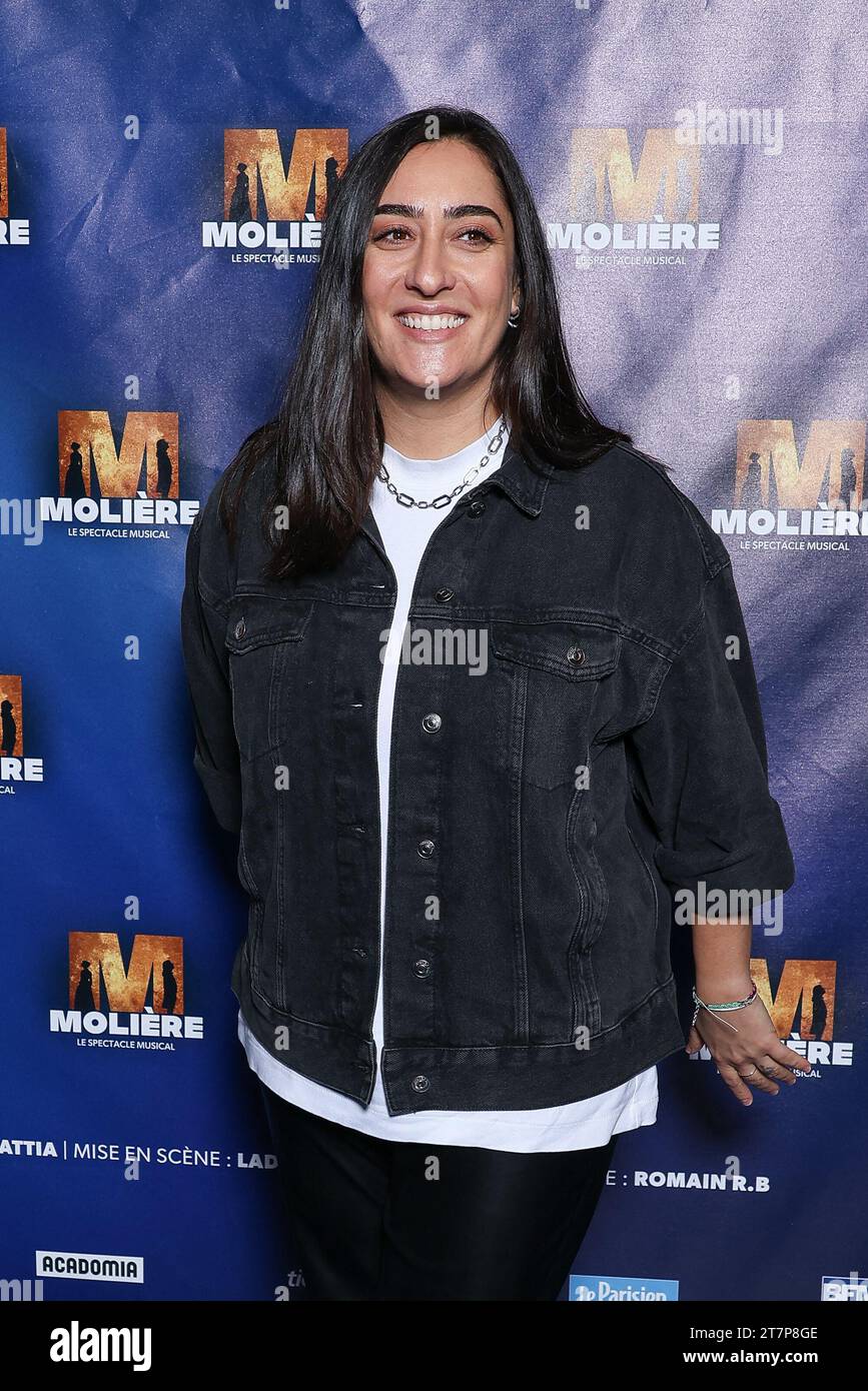 Paris, France. 16th Nov, 2023. Victoria Sio attends the 'Moliere The ...