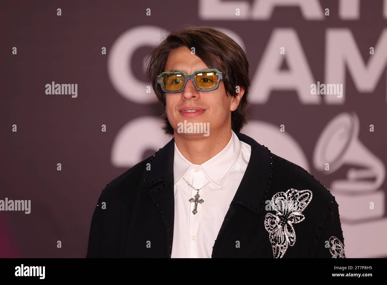 Mango arrives at the 24th annual Latin Grammy Awards in Seville, Spain ...