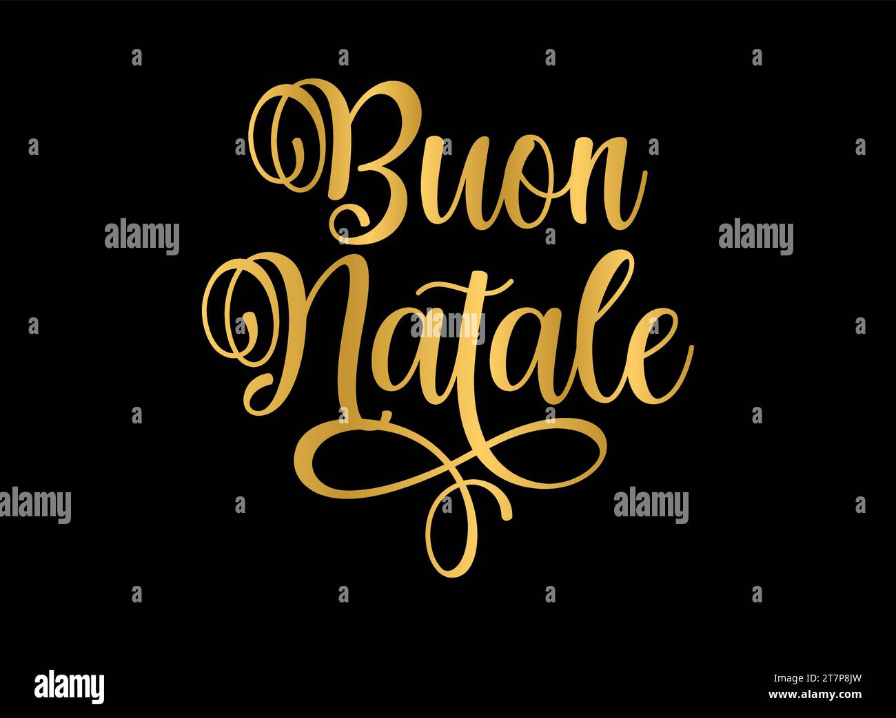 Buon Natale in Italian. English translation Marry Christmas. Christmas ...