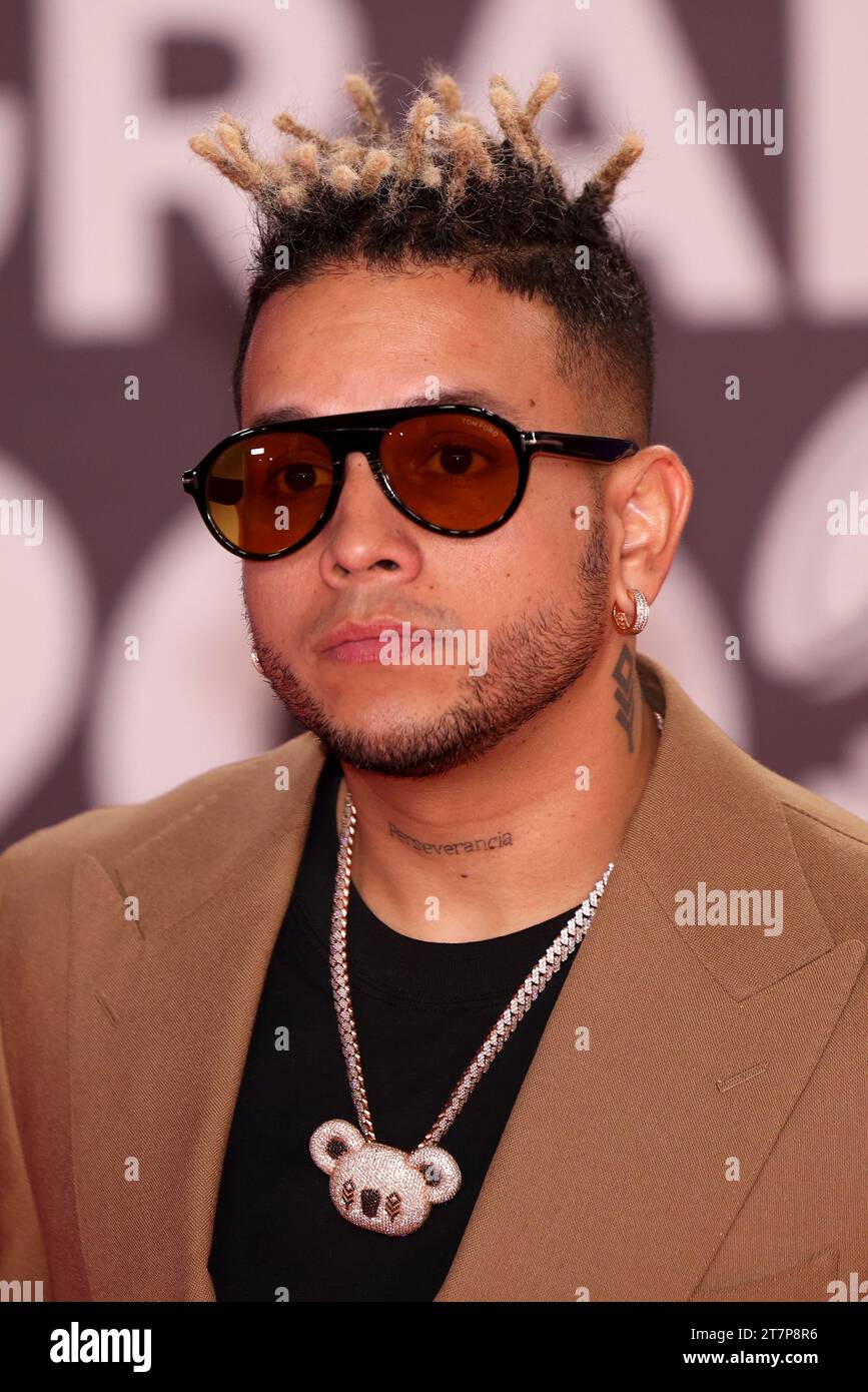 Ovy On The Drums arrives at the 24th annual Latin Grammy Awards in ...
