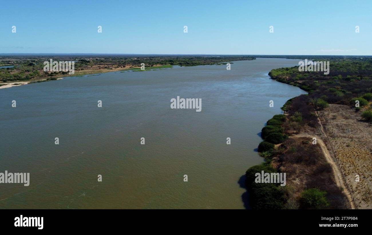 barra, bahia, brazil - october 1, 2023: aerial view of the São ...
