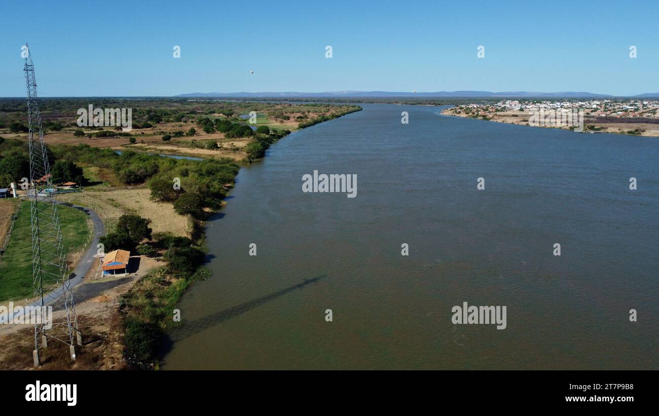 barra, bahia, brazil - october 1, 2023: aerial view of the São ...