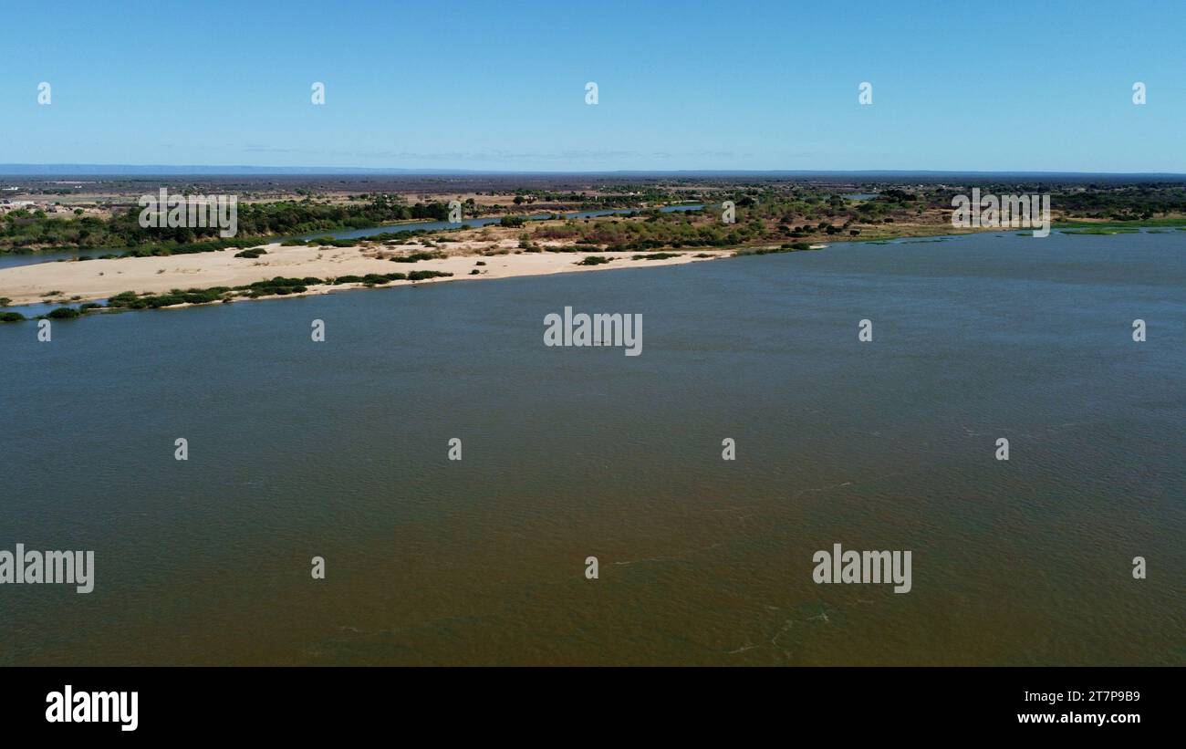 barra, bahia, brazil - october 1, 2023: aerial view of the São ...