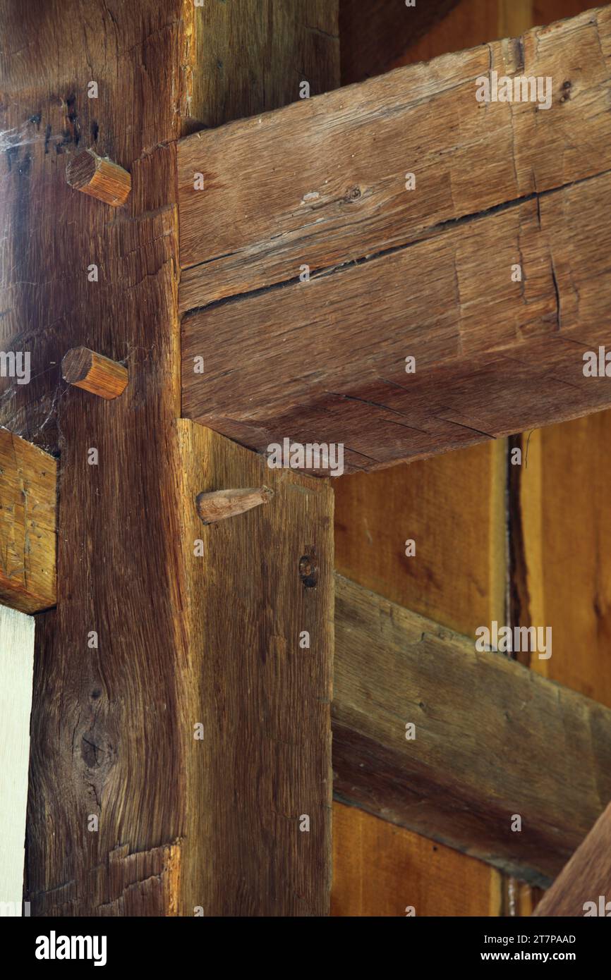 Holes in beams hi-res stock photography and images - Alamy