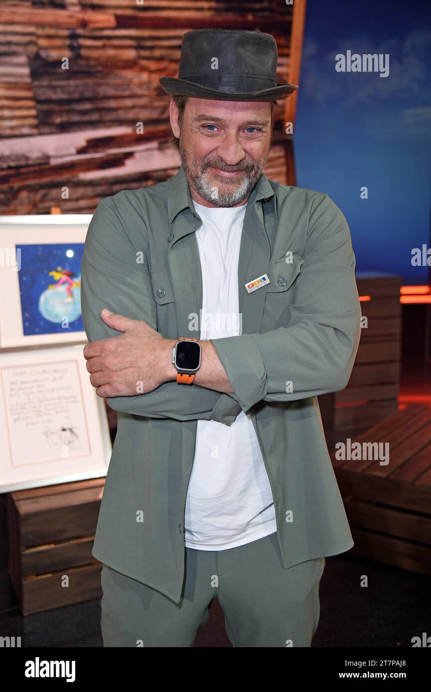 Kai Noll beim RTL SPENDENMARATHON in dem EMG Studios in Hürth bei Köln ...