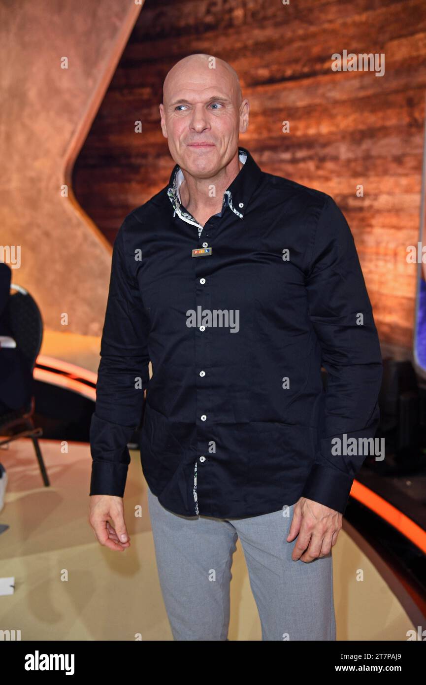 Thorsten Legat beim RTL SPENDENMARATHON in dem EMG Studios in Hürth bei ...
