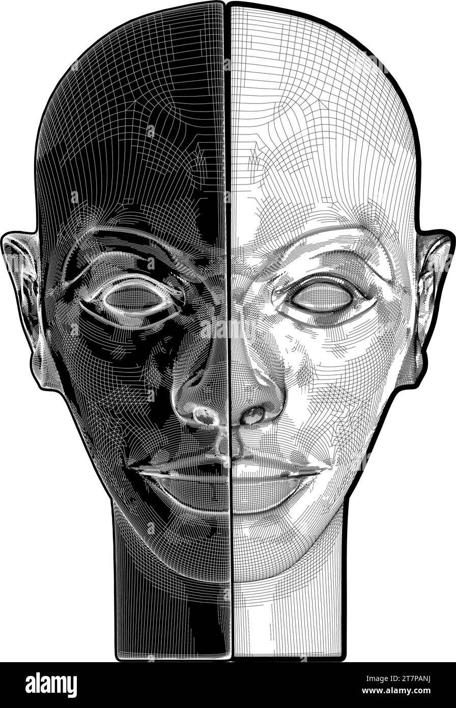 Split eye Stock Vector Images - Alamy