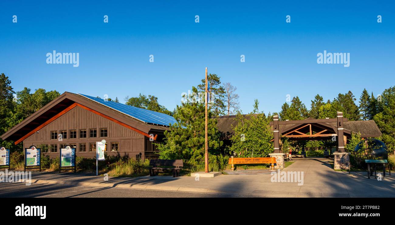 Mary Gibbs Mississippi Headwaters Center in Itasca State Park in ...