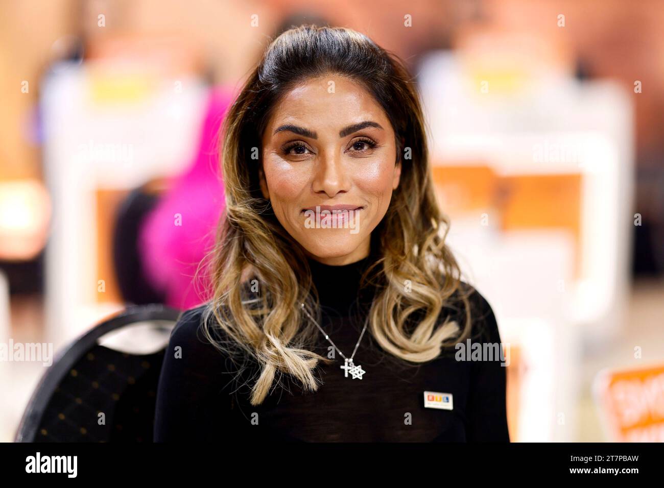 Rapperin Sabrina Setlur beim 28. RTL-Spendenmarathon 2023 in den EMG ...