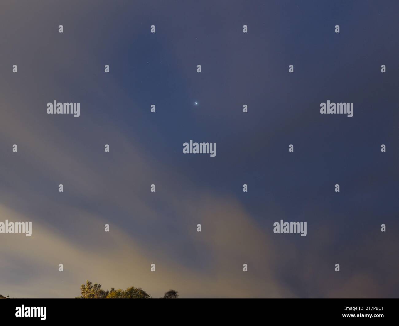 New Zealand sky at night Stock Photo - Alamy