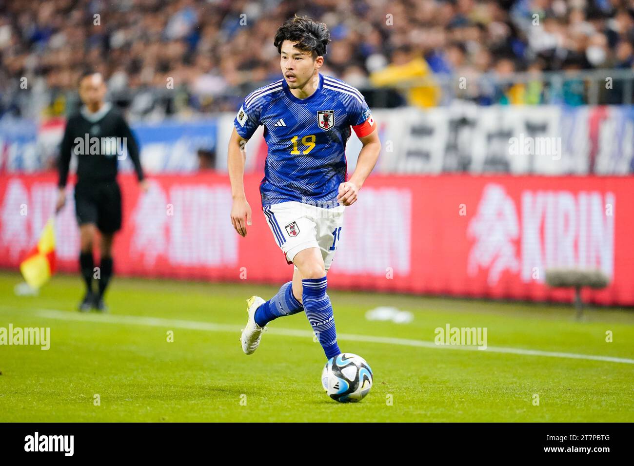 Suita, Japan. 16th Nov, 2023. Yuta Nakayama (JPN) Football/Soccer ...