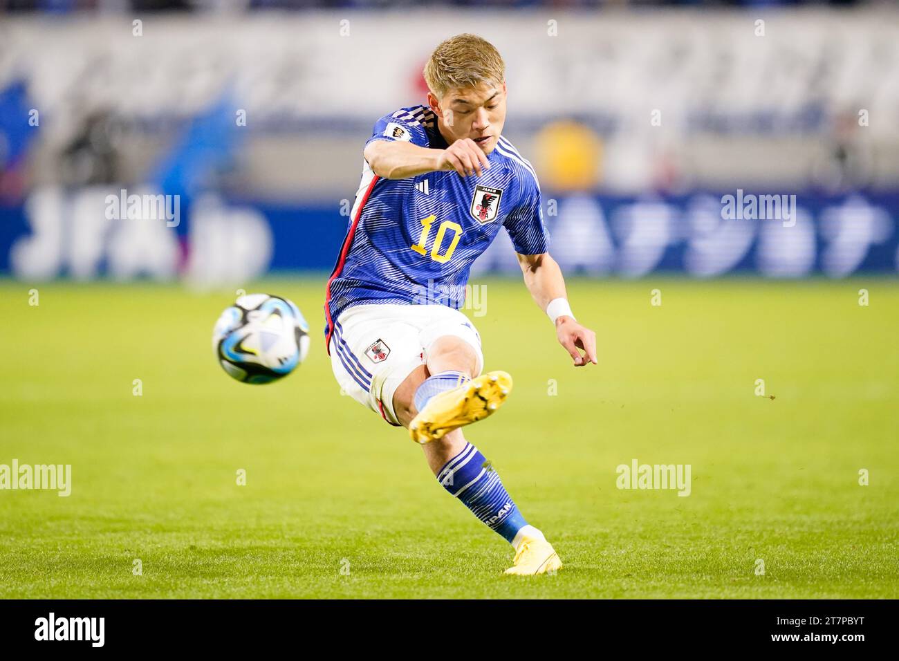 Suita, Japan. 16th Nov, 2023. Ritsu Doan (JPN) Football/Soccer : FIFA ...