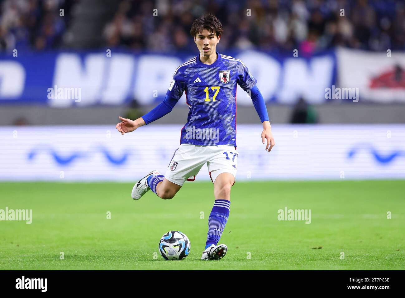 Osaka, Japan. 16th Nov, 2023. Ao Tanaka (JPN) Football/Soccer : FIFA ...