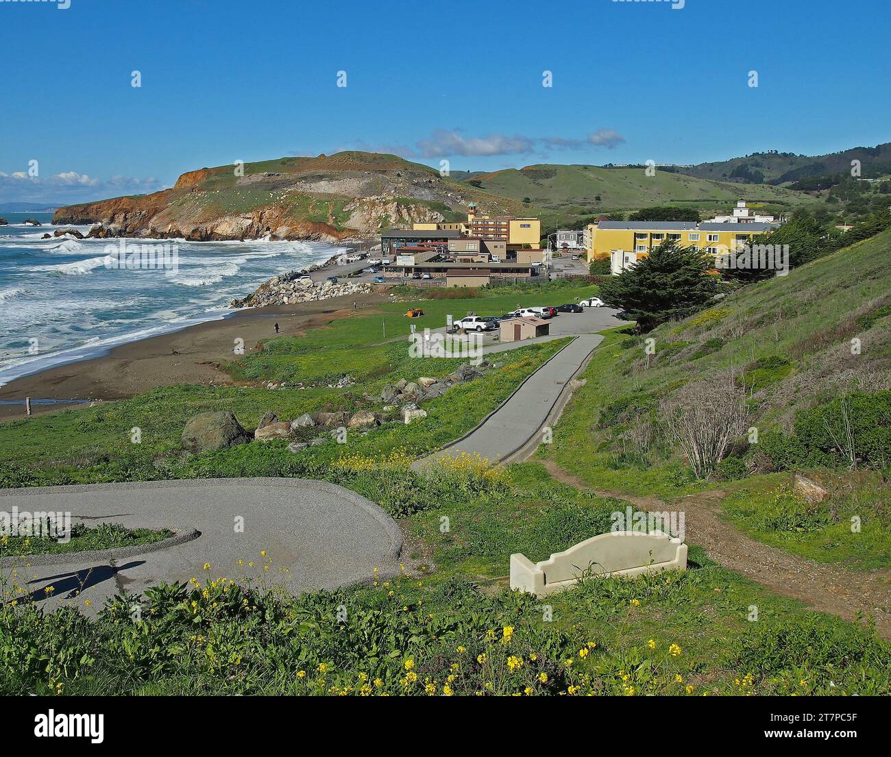 Rockaway beach, Pacifica, California, 2014 Stock Photo - Alamy