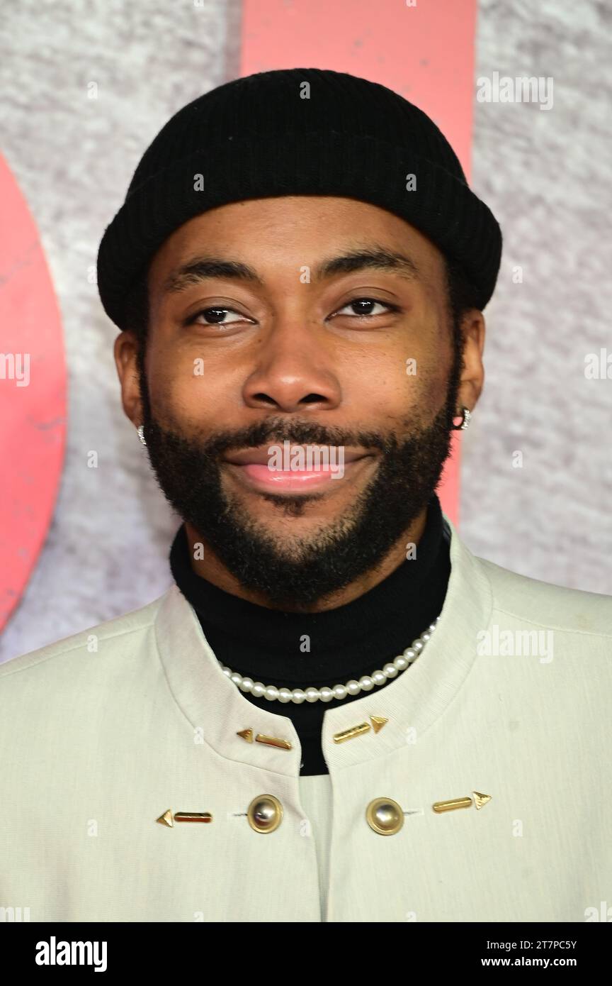 London, UK. 16th Nov, 2023. Dujon Anderson attends the Napoleon UK ...