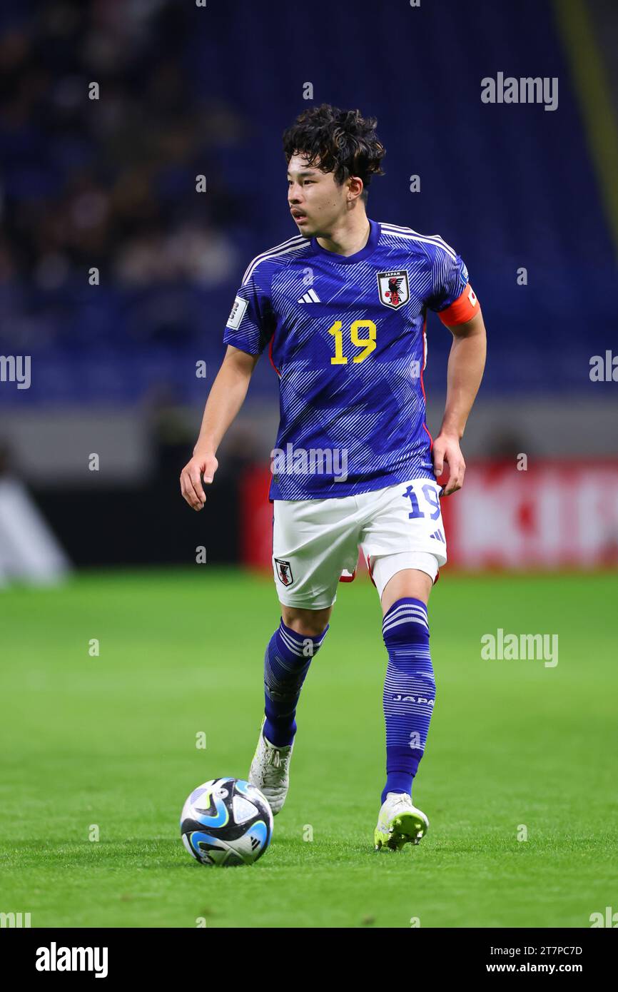 Osaka, Japan. 16th Nov, 2023. Yuta Nakayama (JPN) Football/Soccer ...