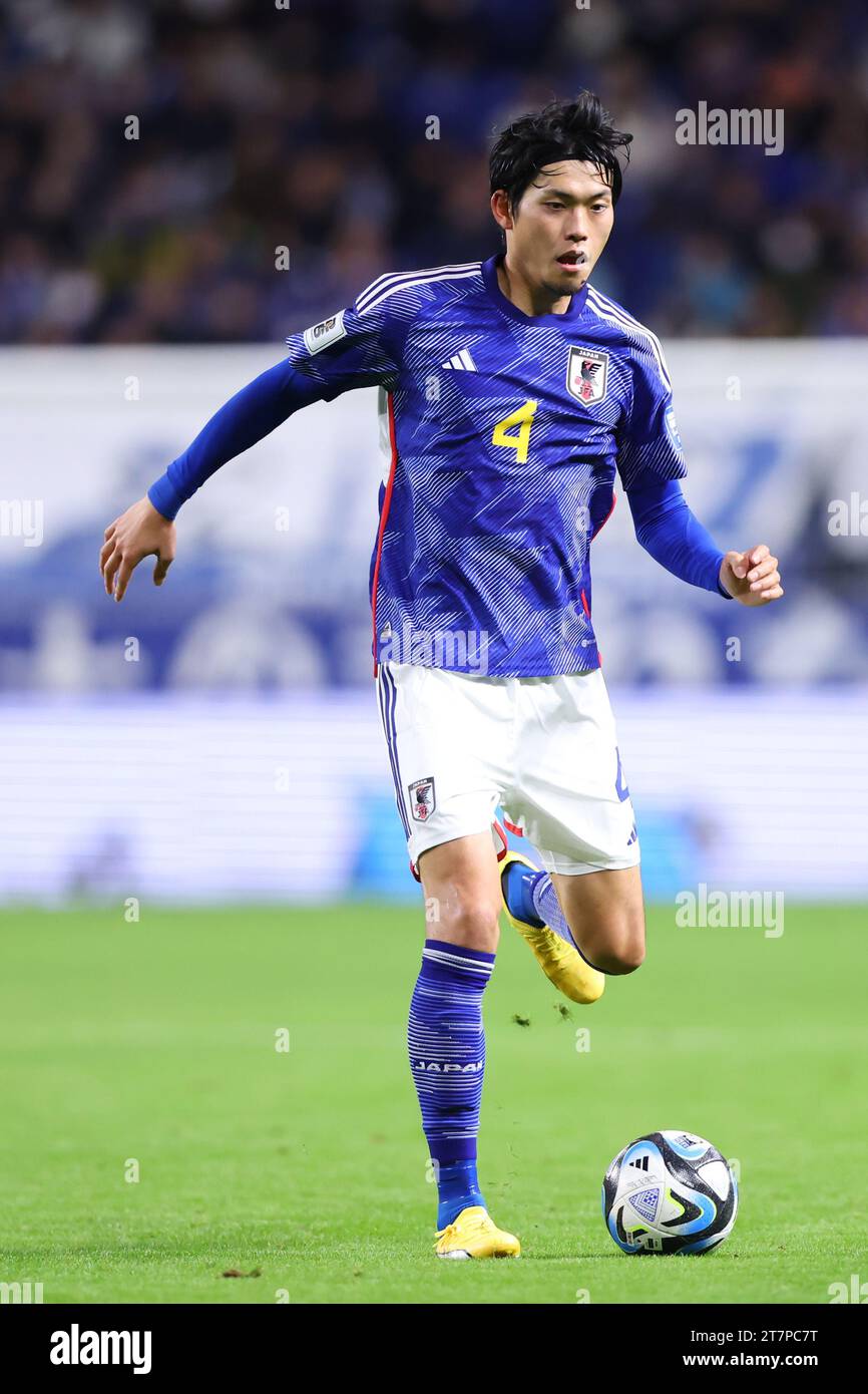 Osaka, Japan. 16th Nov, 2023. Koki Machida (JPN) Football/Soccer : FIFA ...