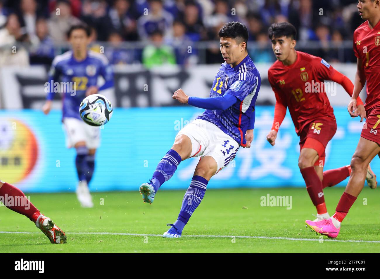 Osaka, Japan. 16th Nov, 2023. Mao Hosoya (JPN) Football/Soccer : FIFA ...